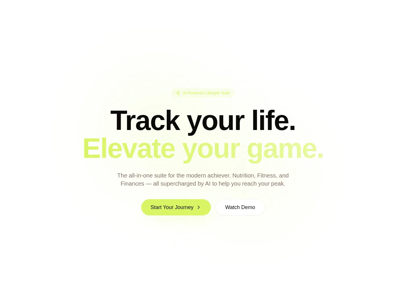 LifeTrack AI Suite