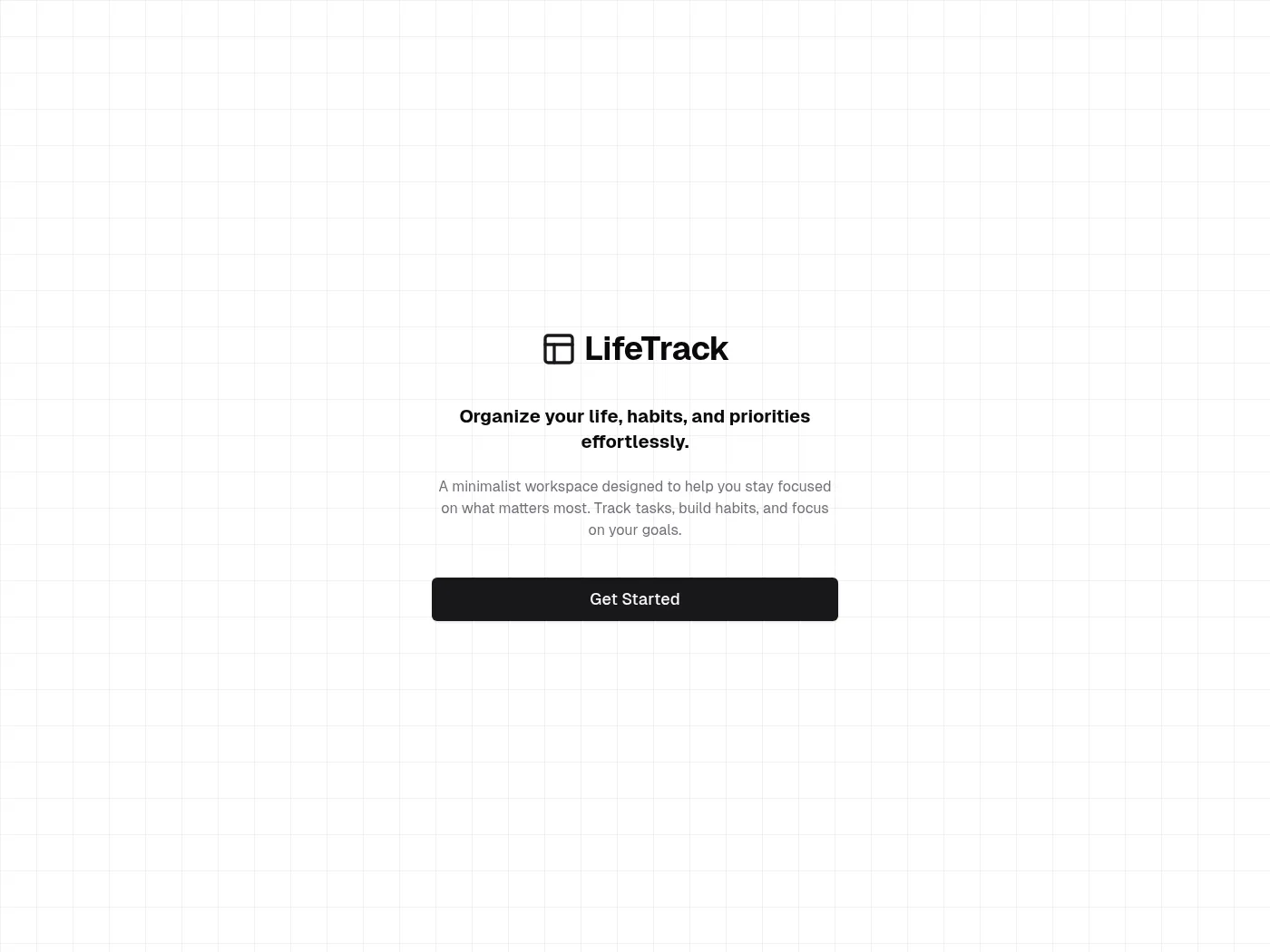LifeTrack Organizer