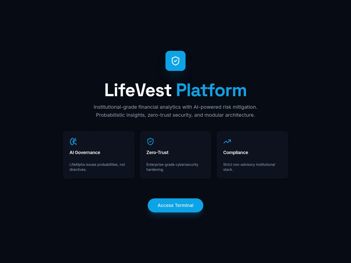 LifeVest Trading Platform