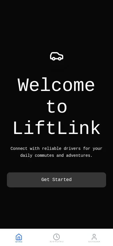 LiftLink Ride App