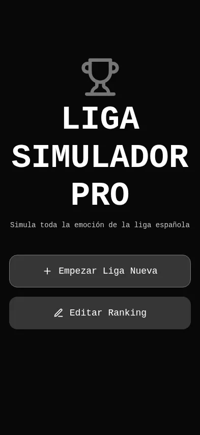 Liga Española Simulador
