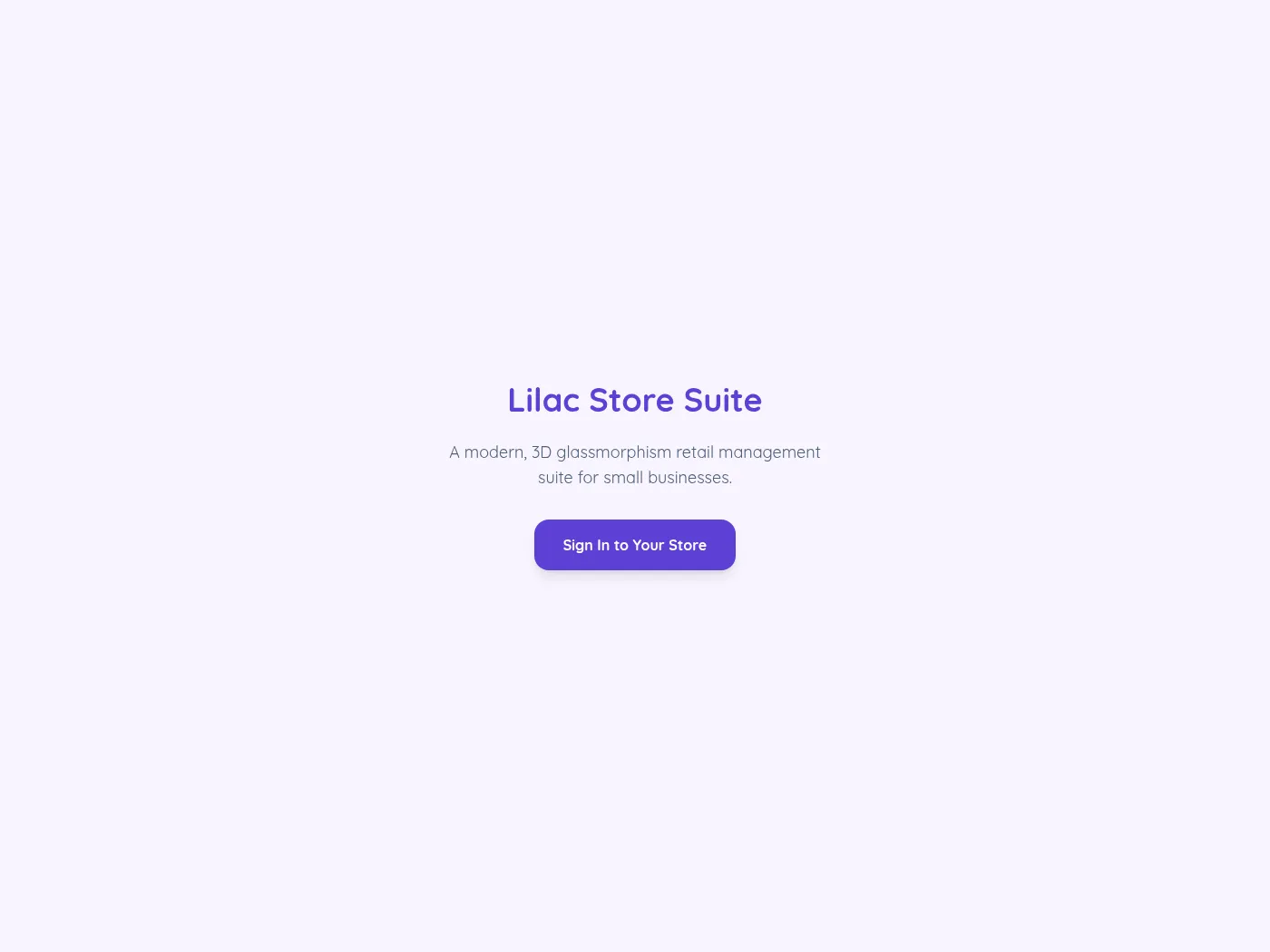 Lilac Store Suite