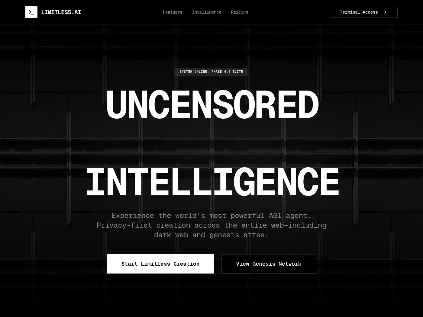 Limitless Premium AI Agent
