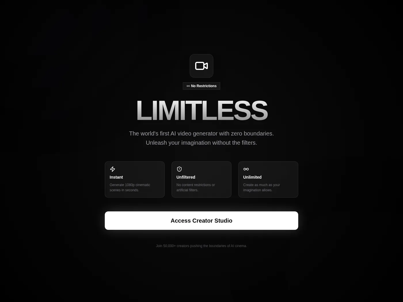 Limitless Video Generator