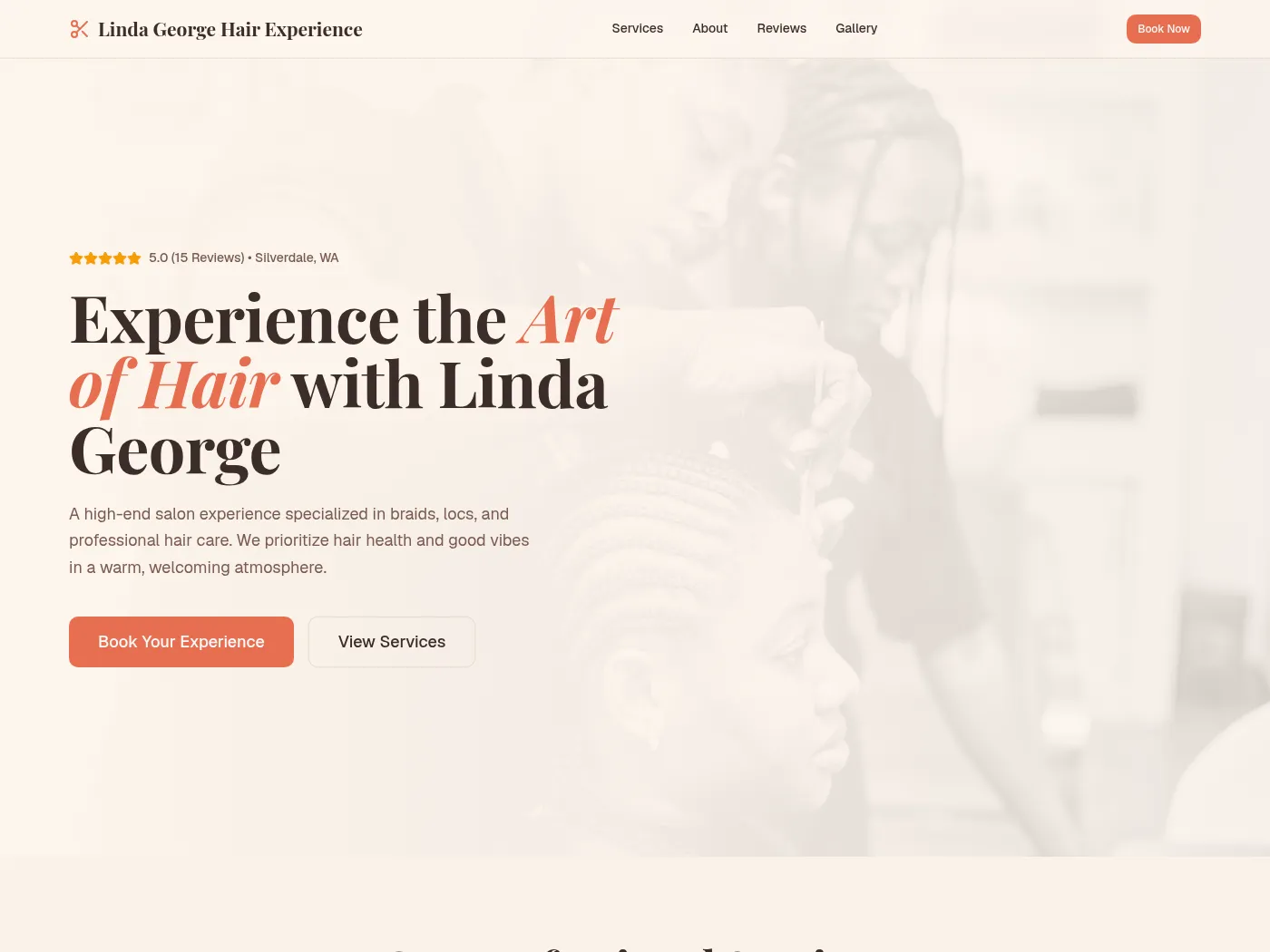 Linda George Hair Experience