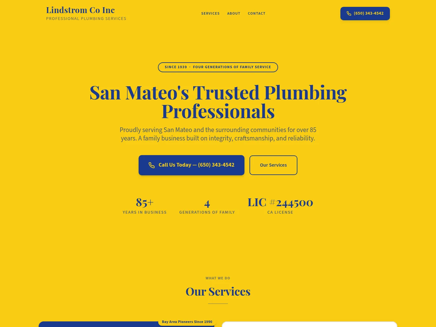 Lindstrom Co Plumbing