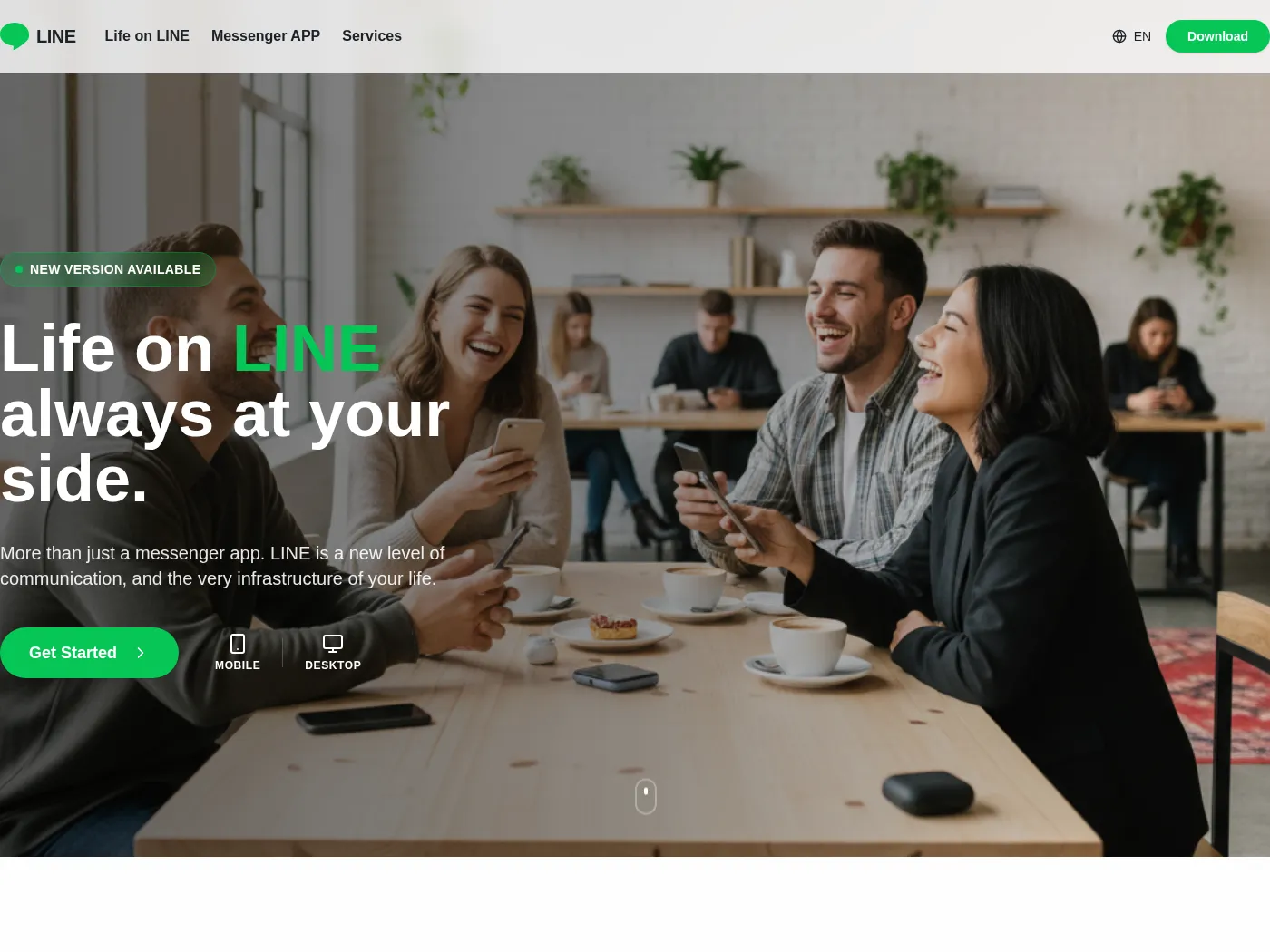 Line Messenger Clone