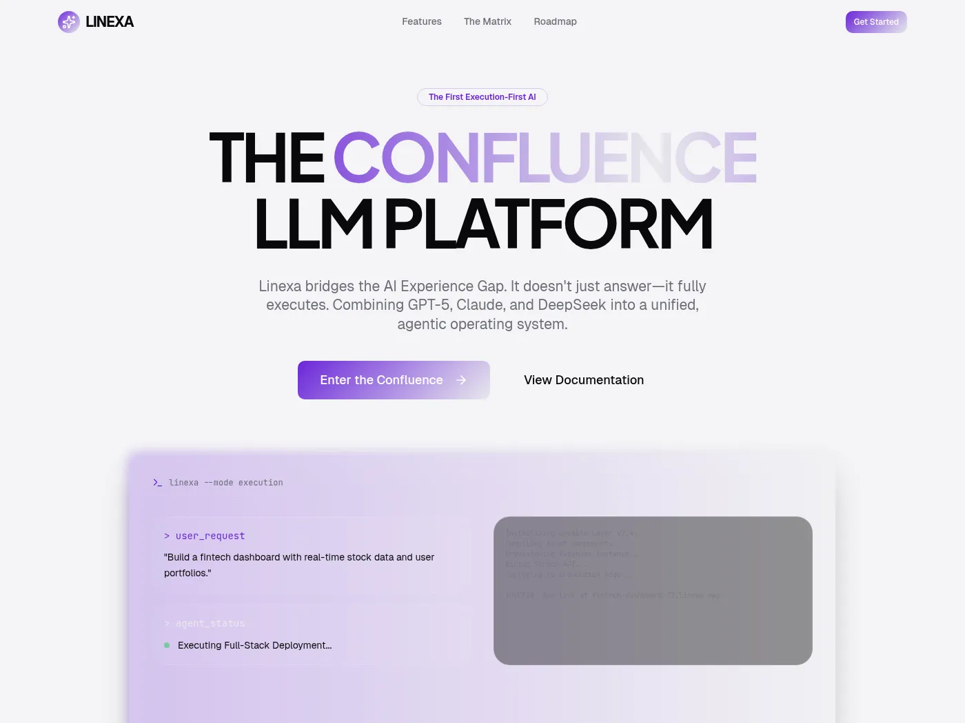 Linexa: Confluence LLM Platform