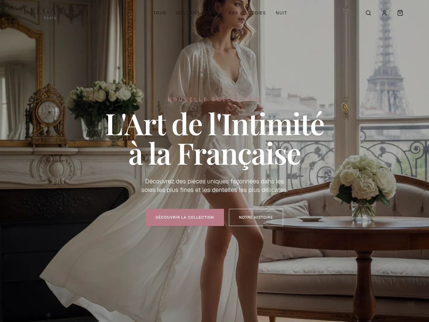 Élégance Lingerie Brand