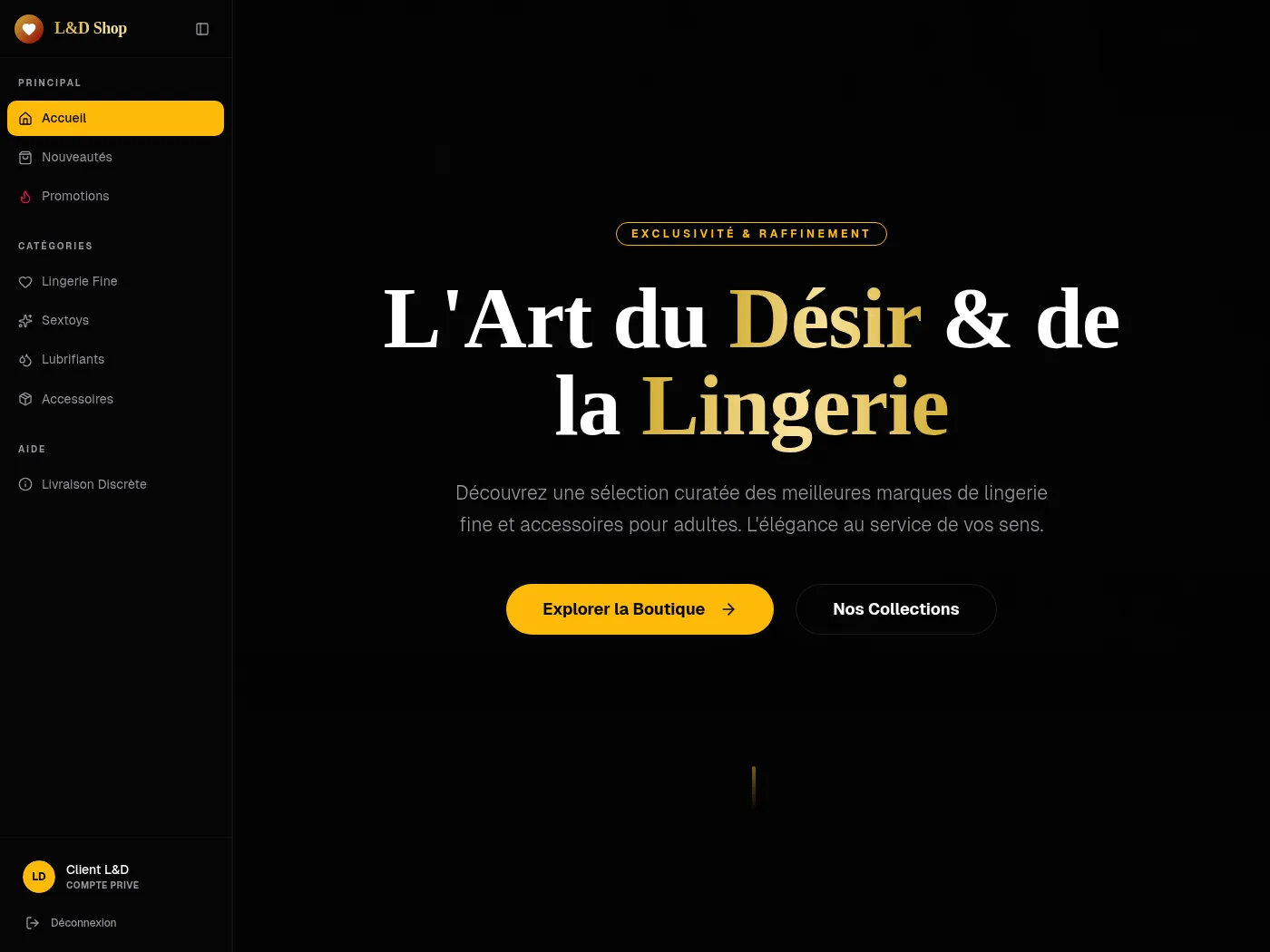 Lingeries & Dingueries Shop