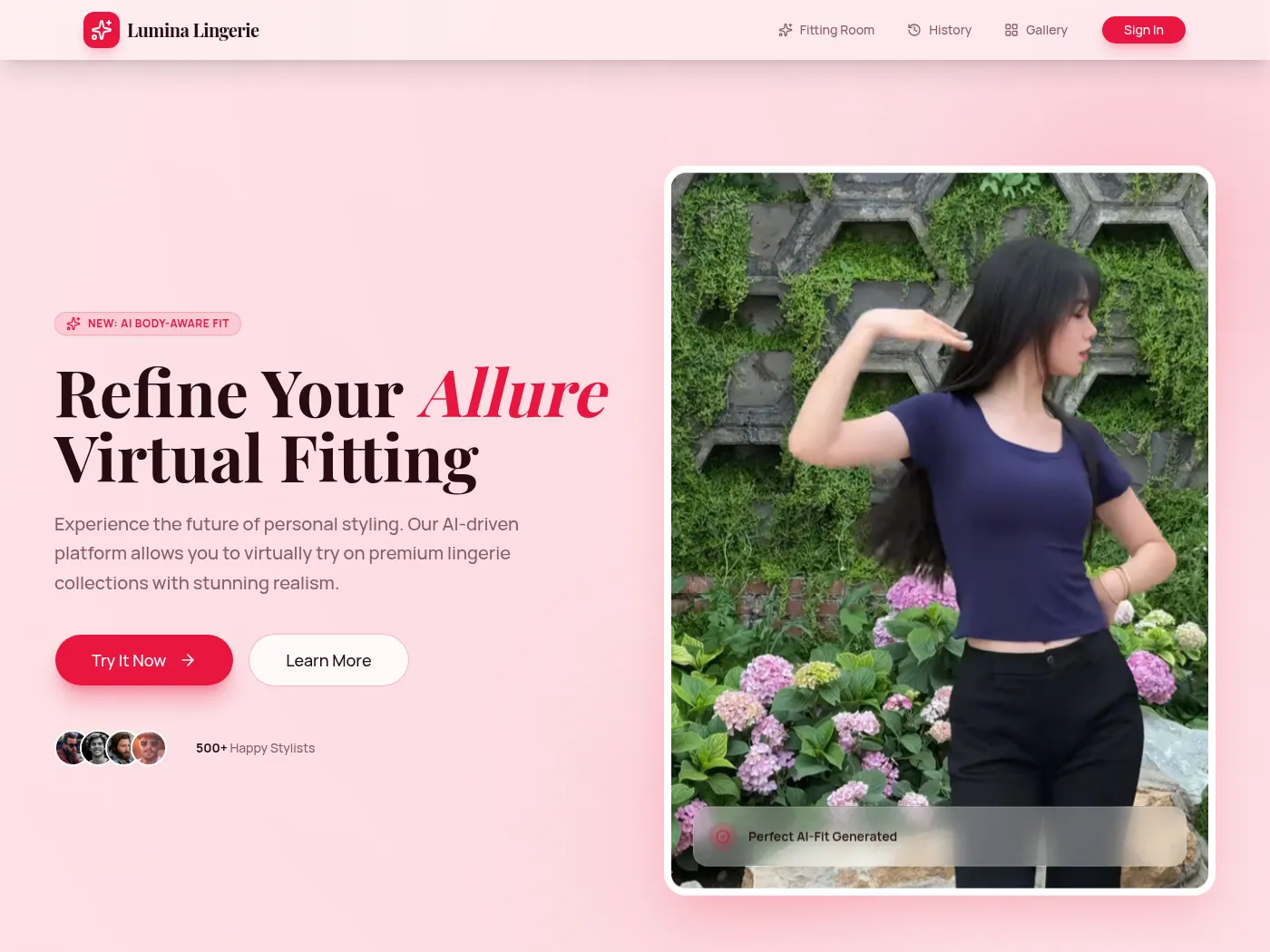 Virtual Lingerie Try-On
