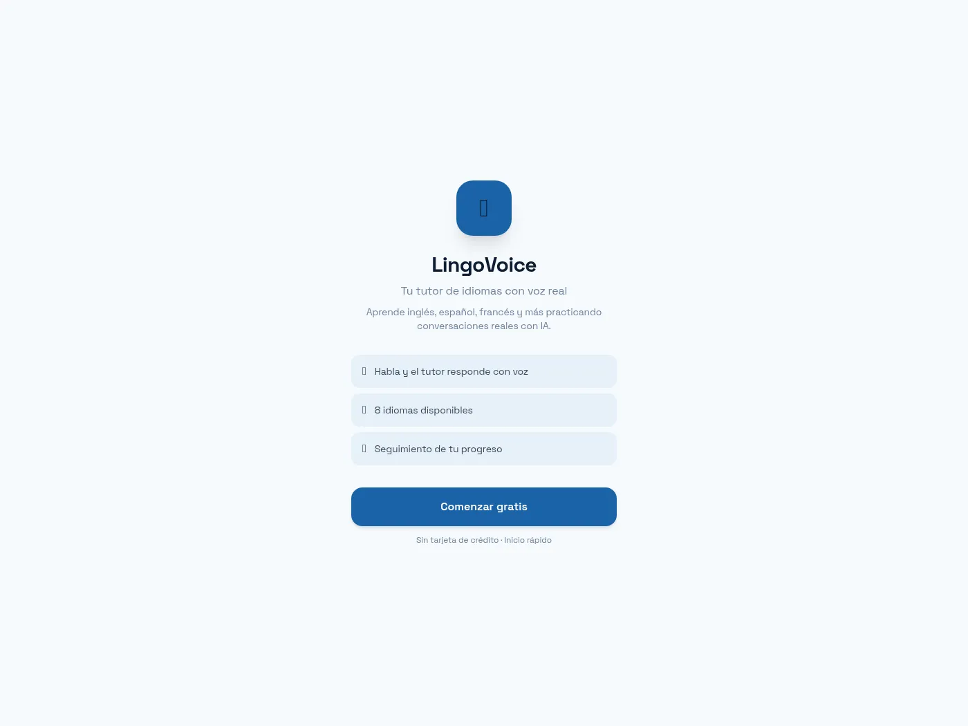 LingoVoice Tutor