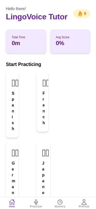 LingoVoice Tutor