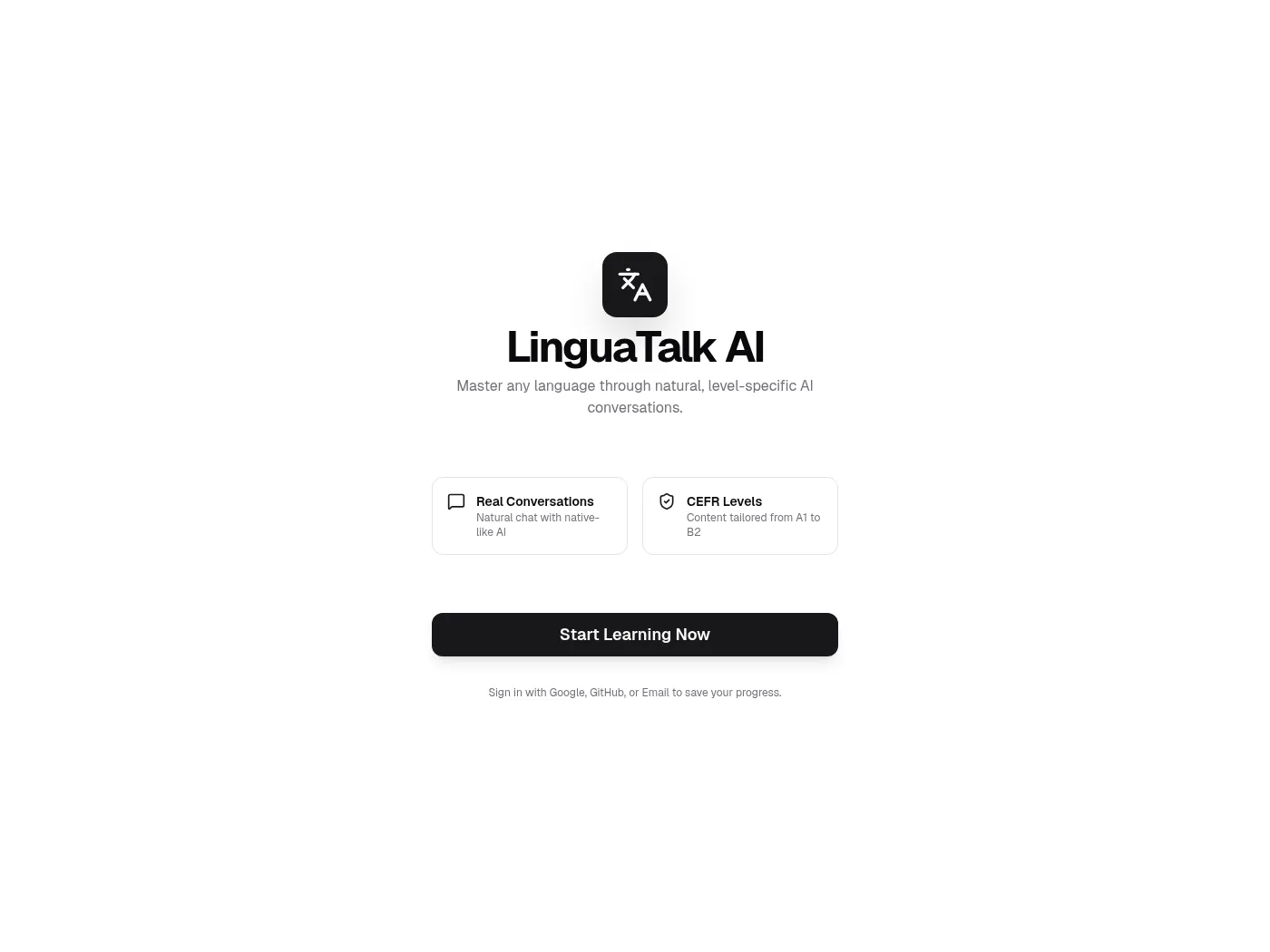 LinguaTalk AI