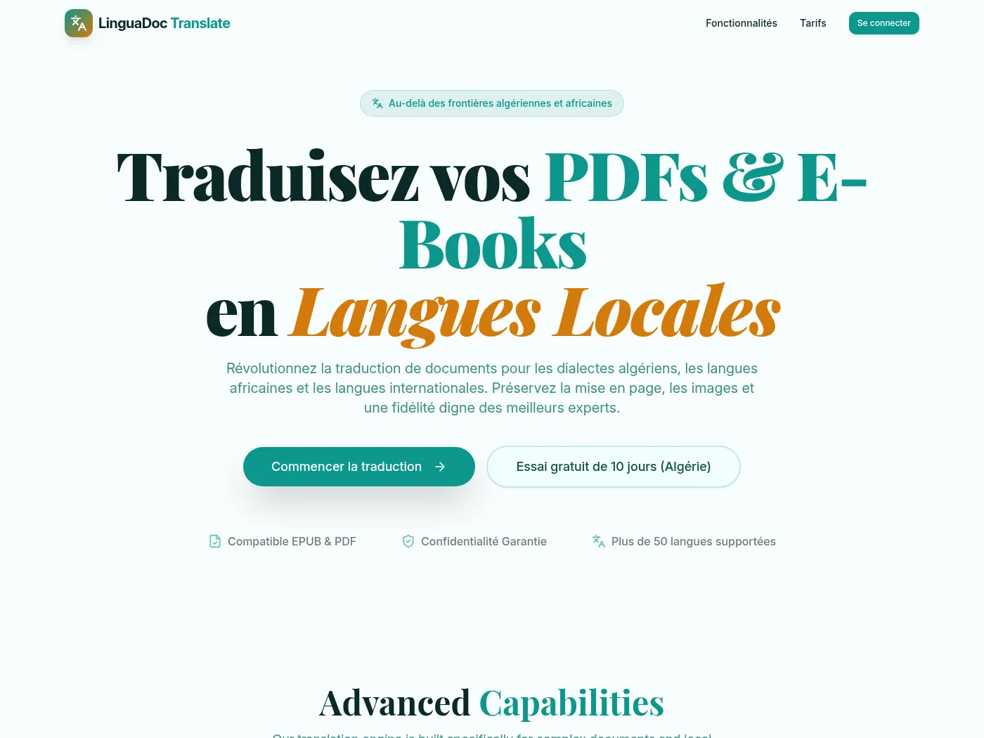 LinguaDoc Translate