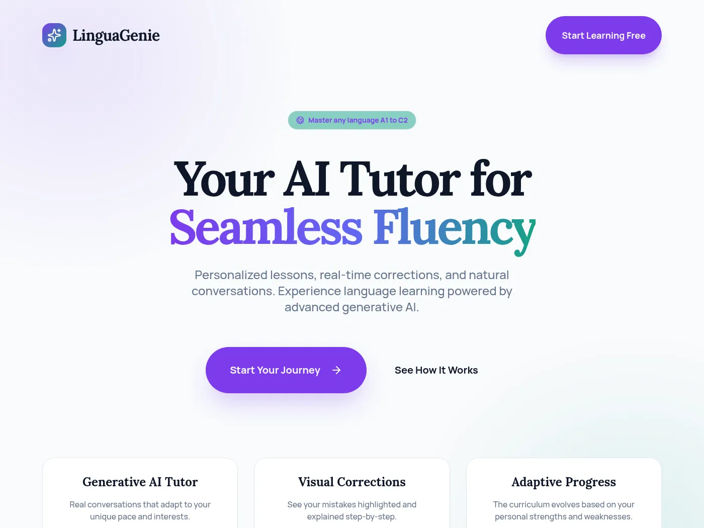 LinguaGenie AI Tutor