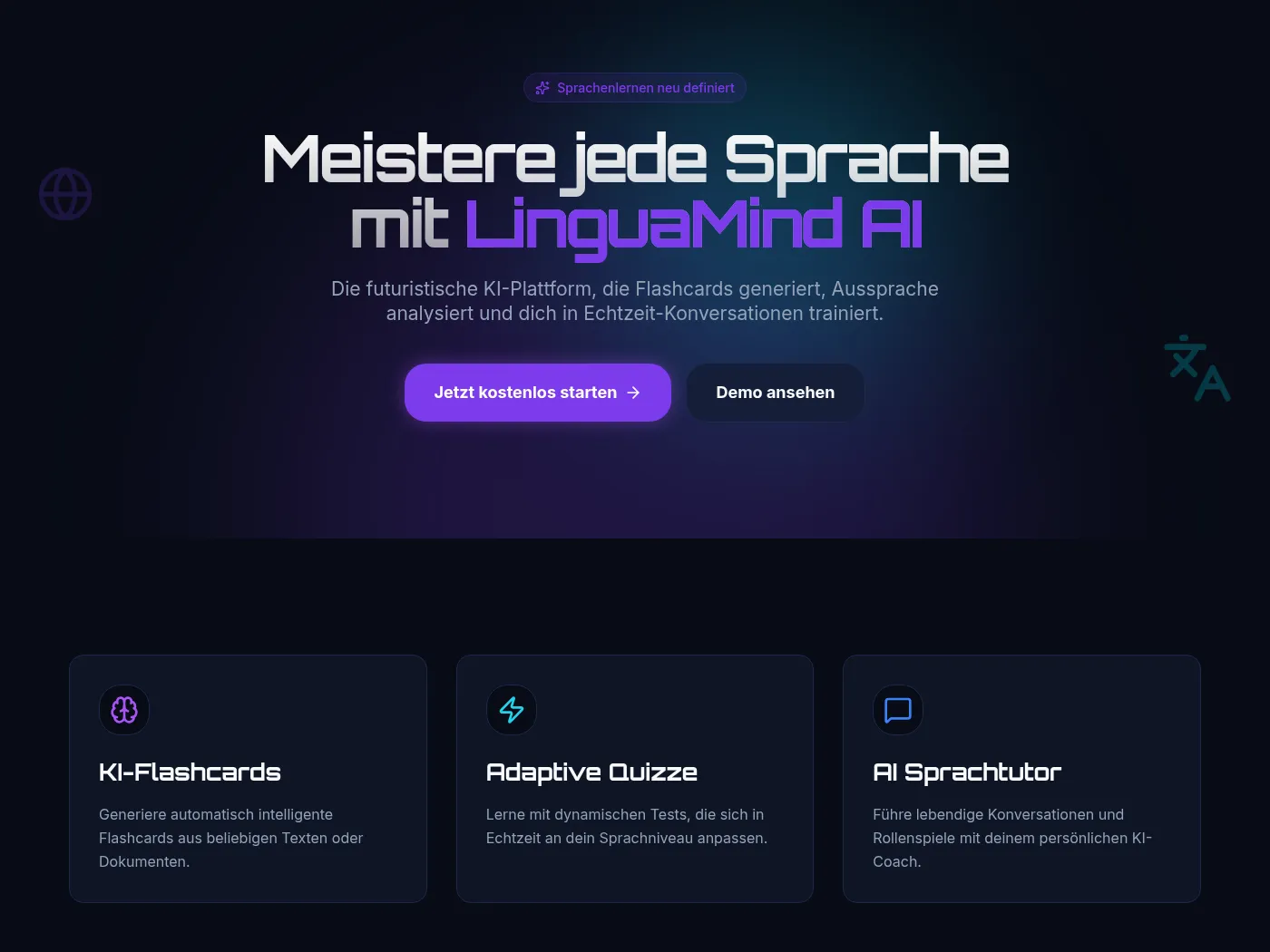 LinguaMind AI Platform