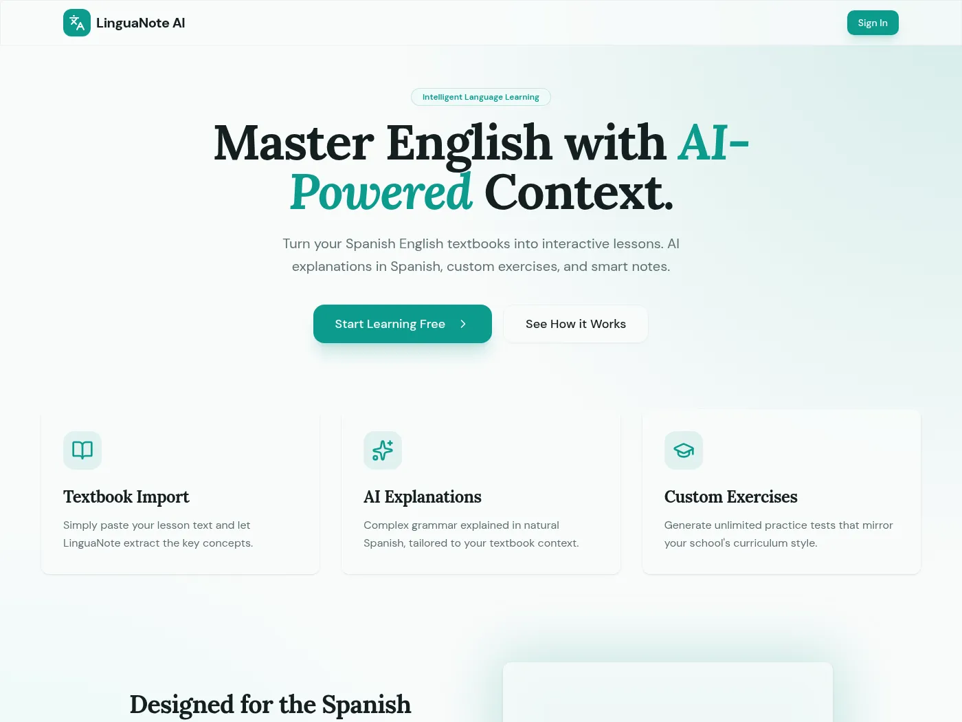 LinguaNote AI