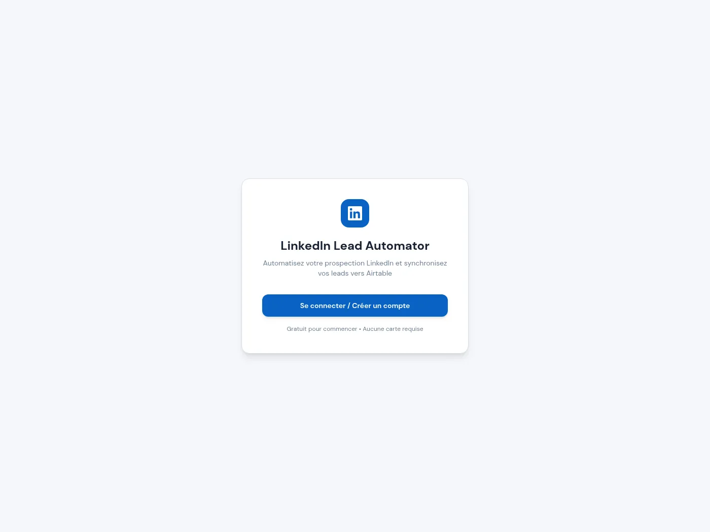 LinkedIn Lead Automator