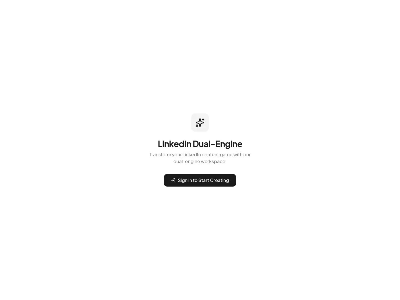 LinkedIn Dual-Engine Workspace