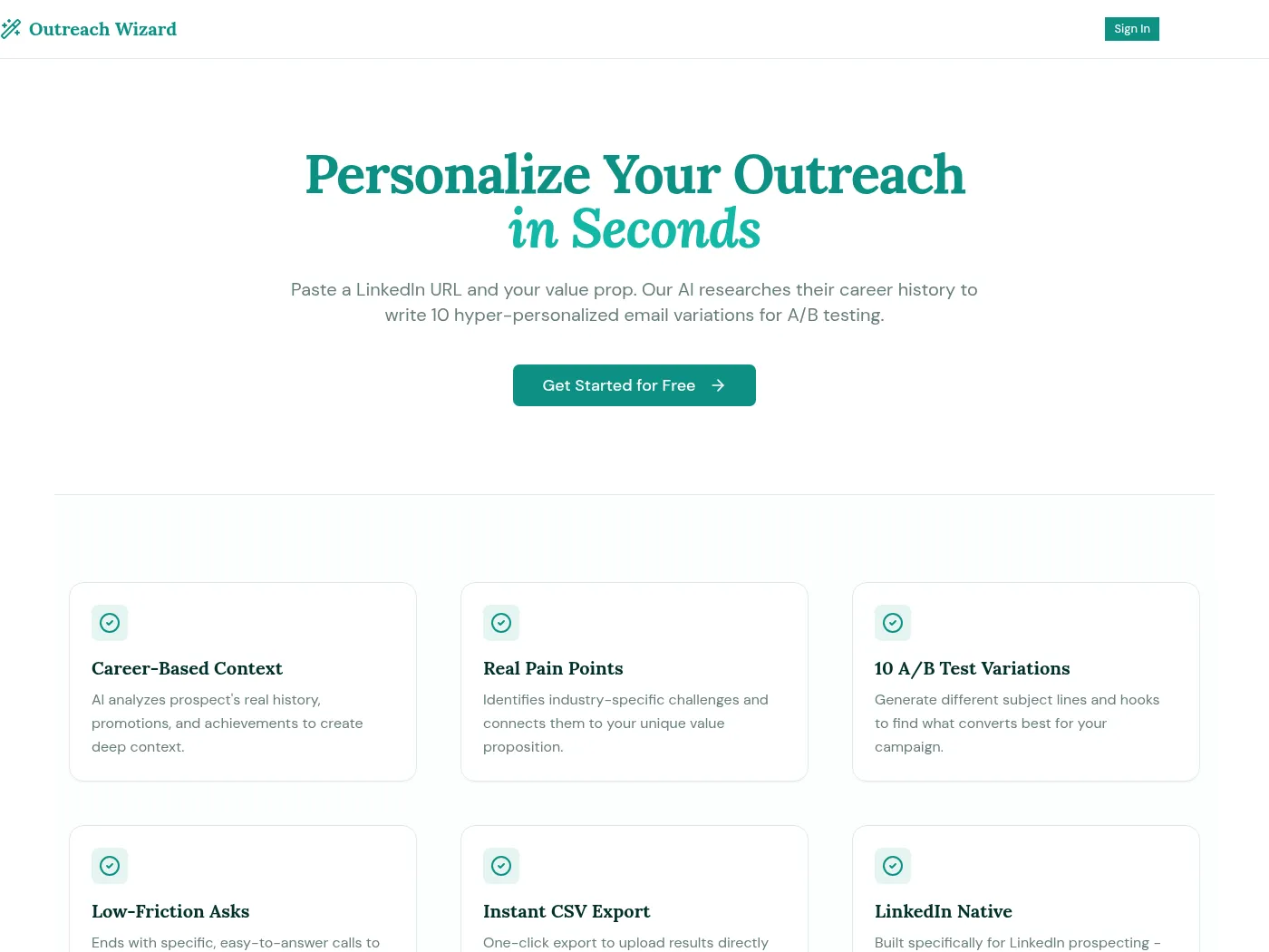AI Outreach Wizard