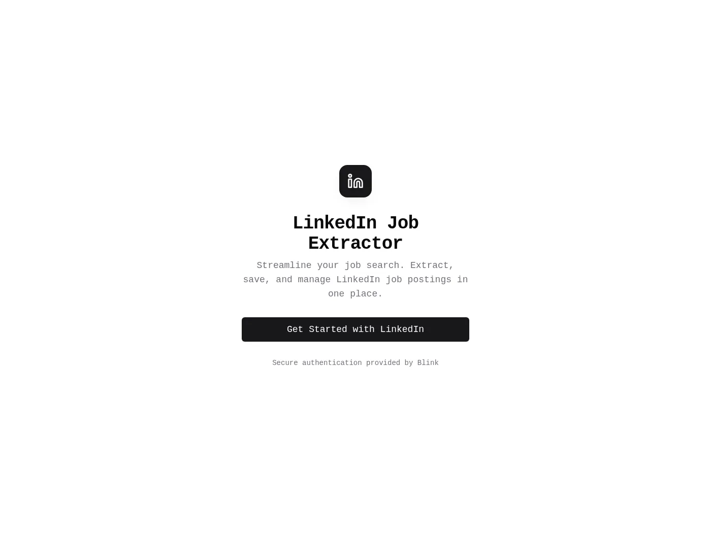 LinkedIn Jobs Extractor