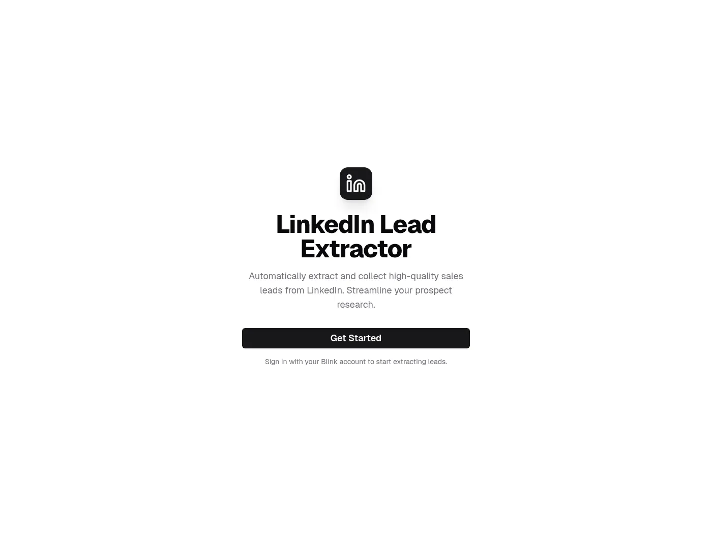 LinkedIn Lead Extractor