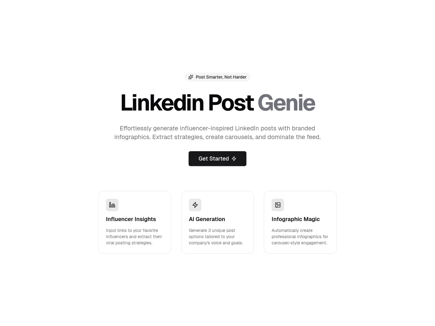 Linkedin Post Genie