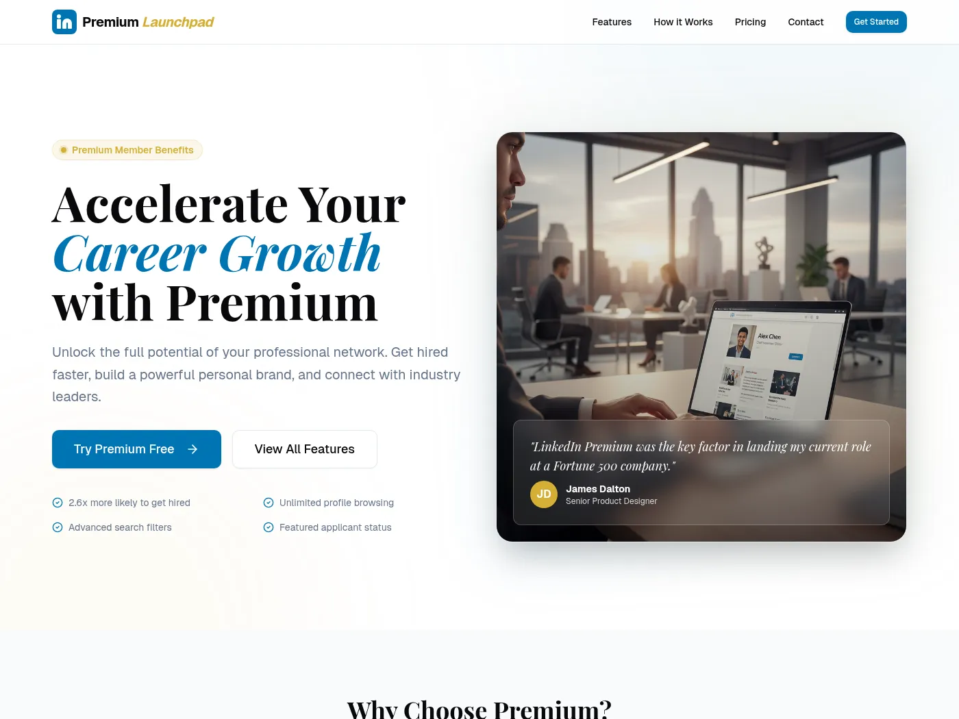 LinkedIn Premium Launchpad