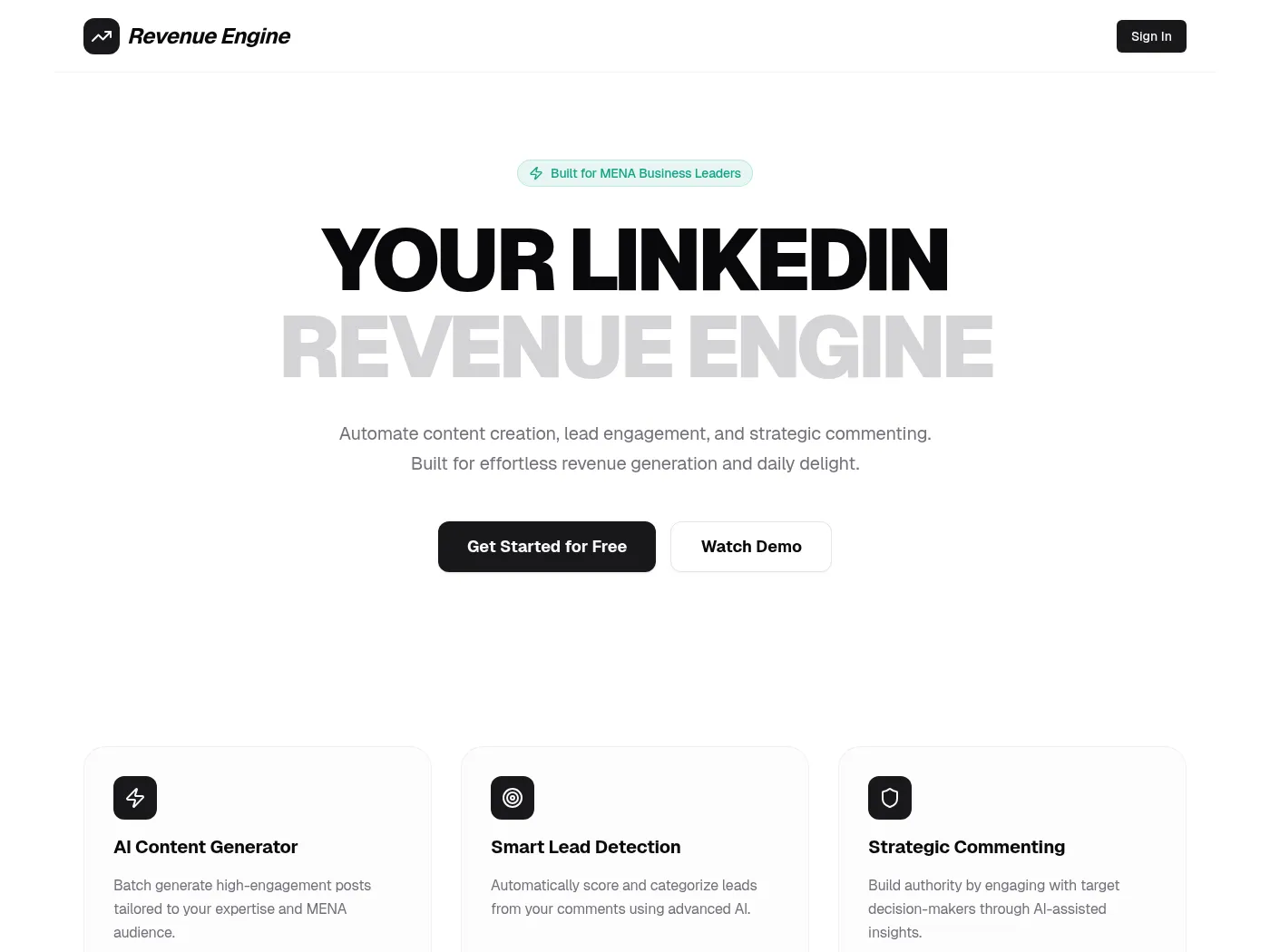 LinkedIn Revenue Engine