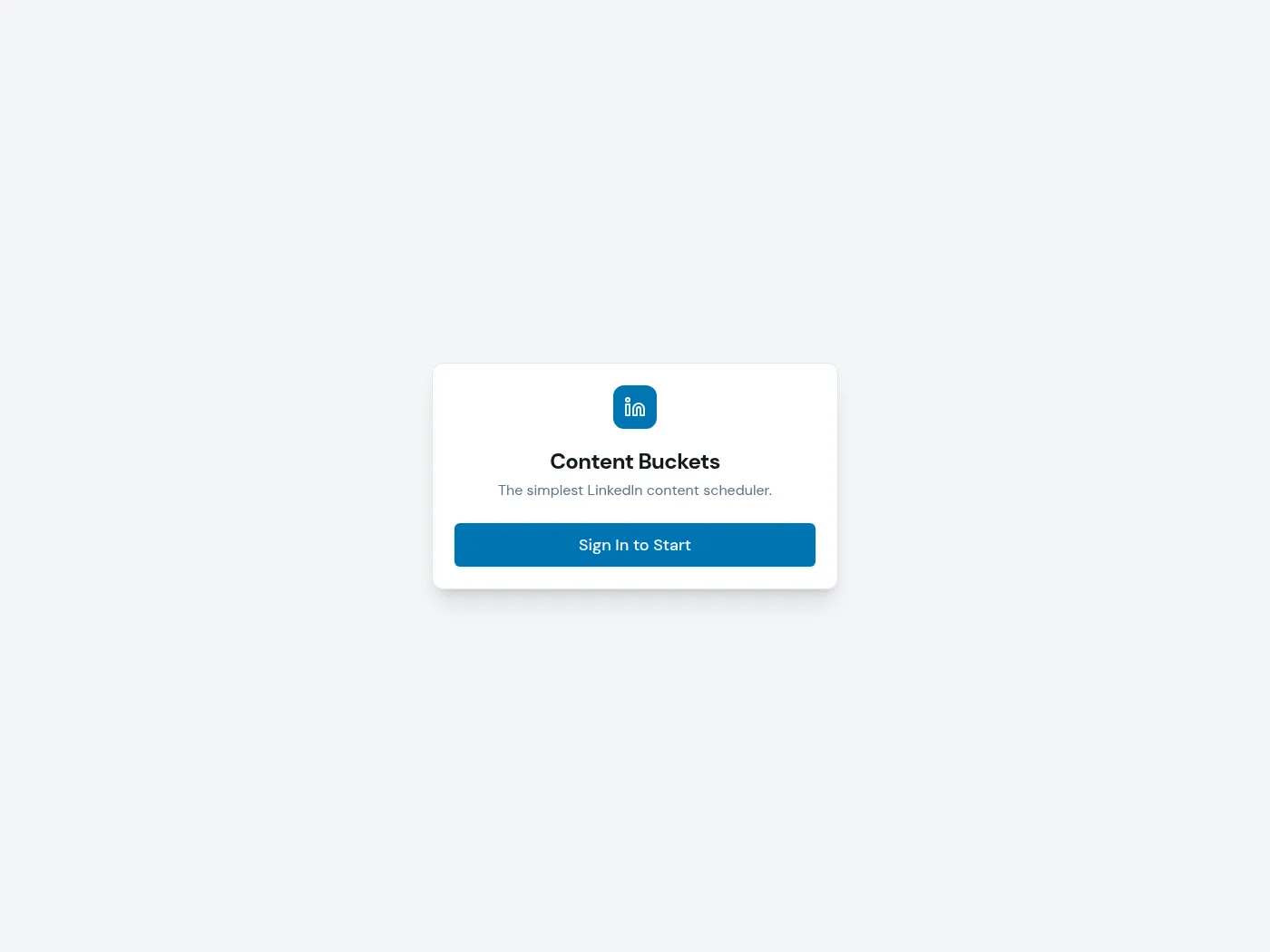 LinkedIn Content Buckets