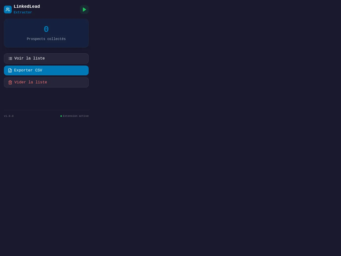 LinkedLead Extractor