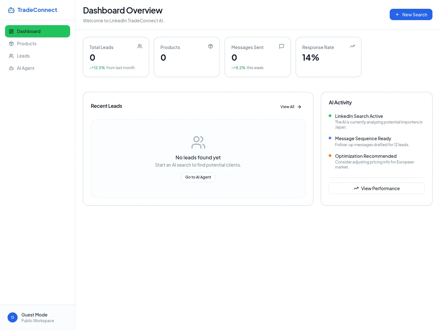 LinkedIn TradeConnect