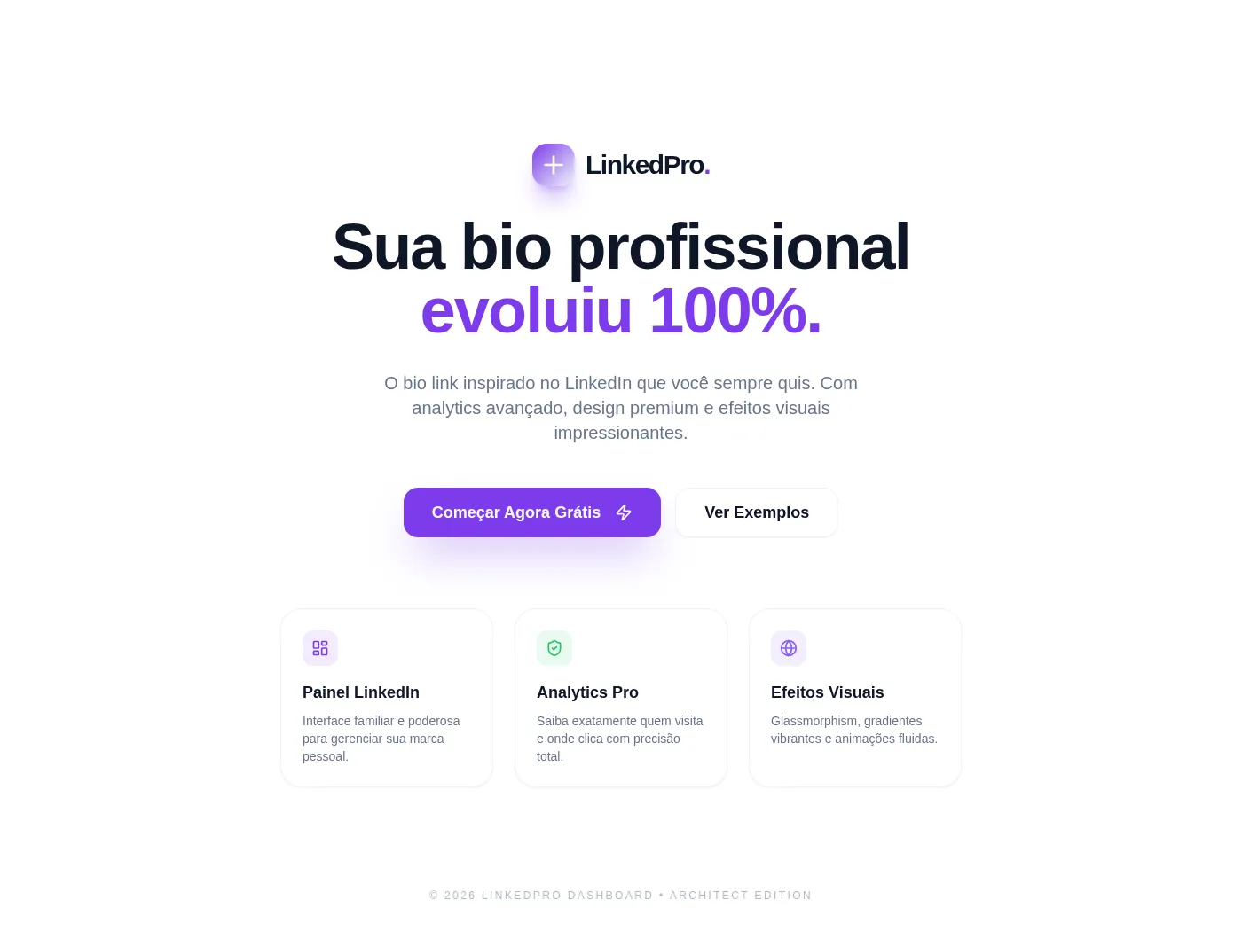 LinkedPro Dashboard