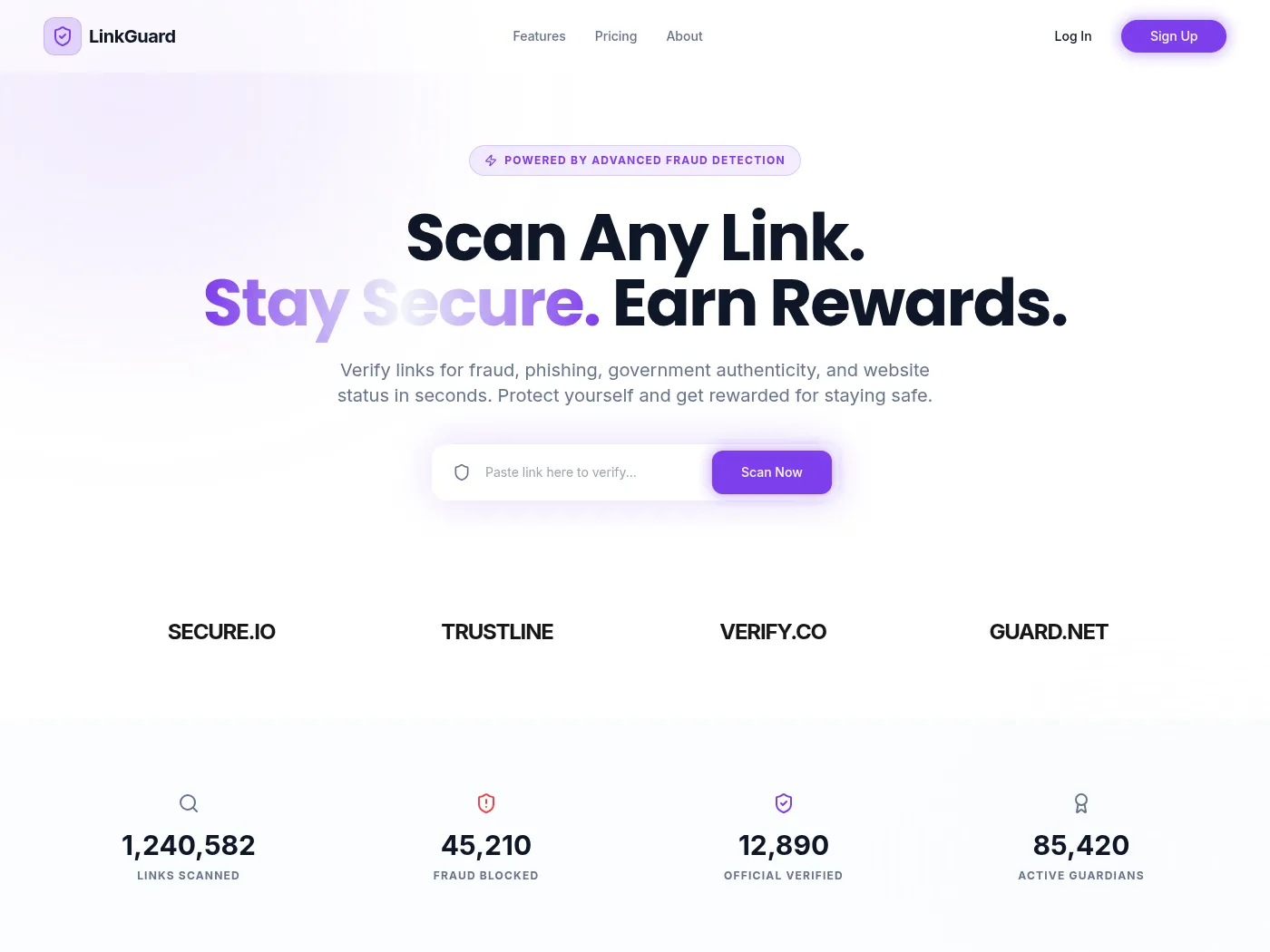 LinkGuard Premium Frontend