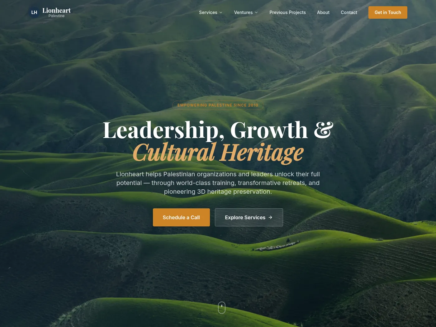 Lionheart Website Revamp