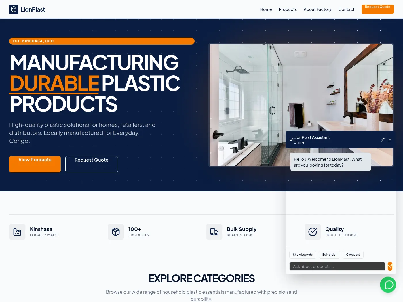 LionPlast Industrial Web