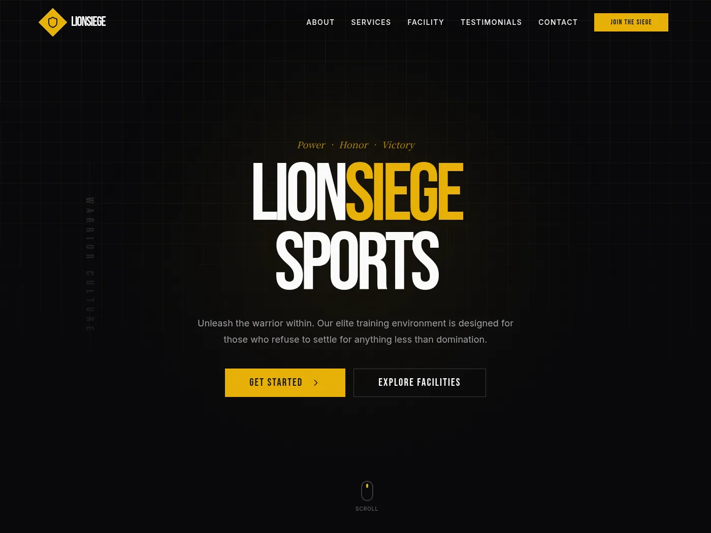 LionSiege Sports Site