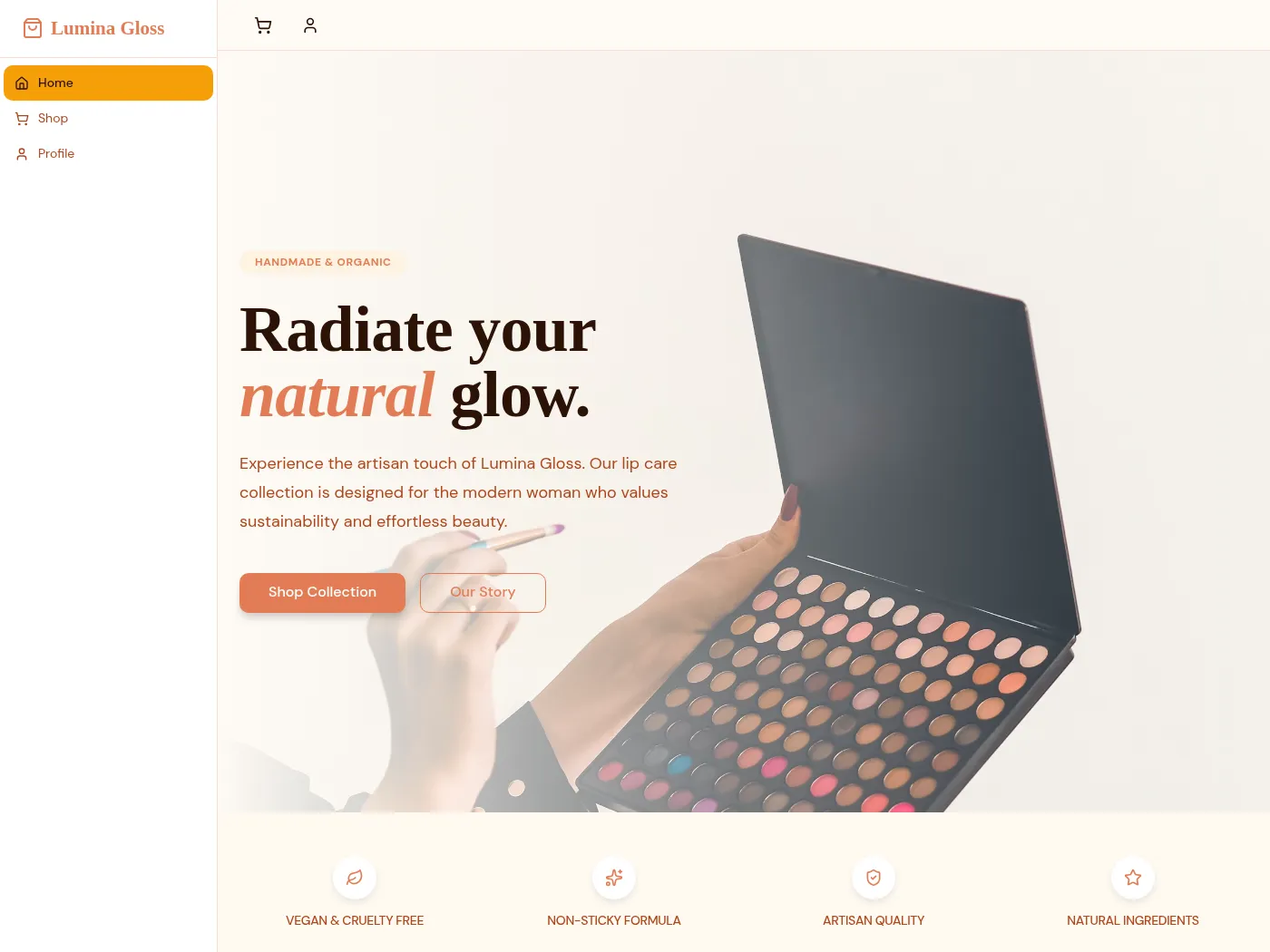 Lipgloss Creator Site