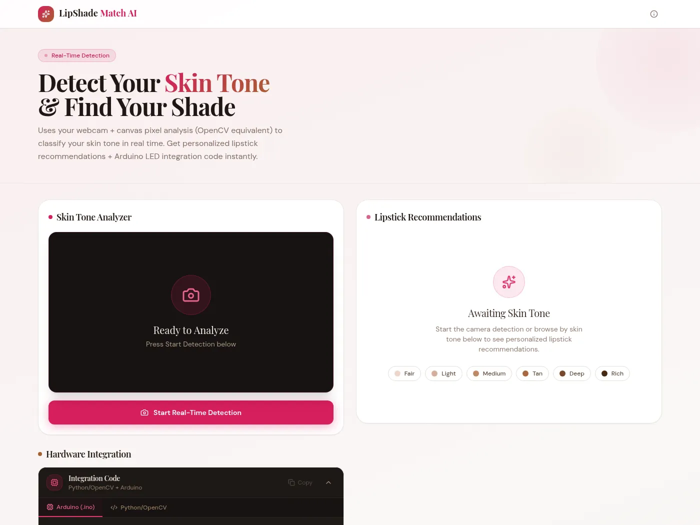 LipShade Match AI
