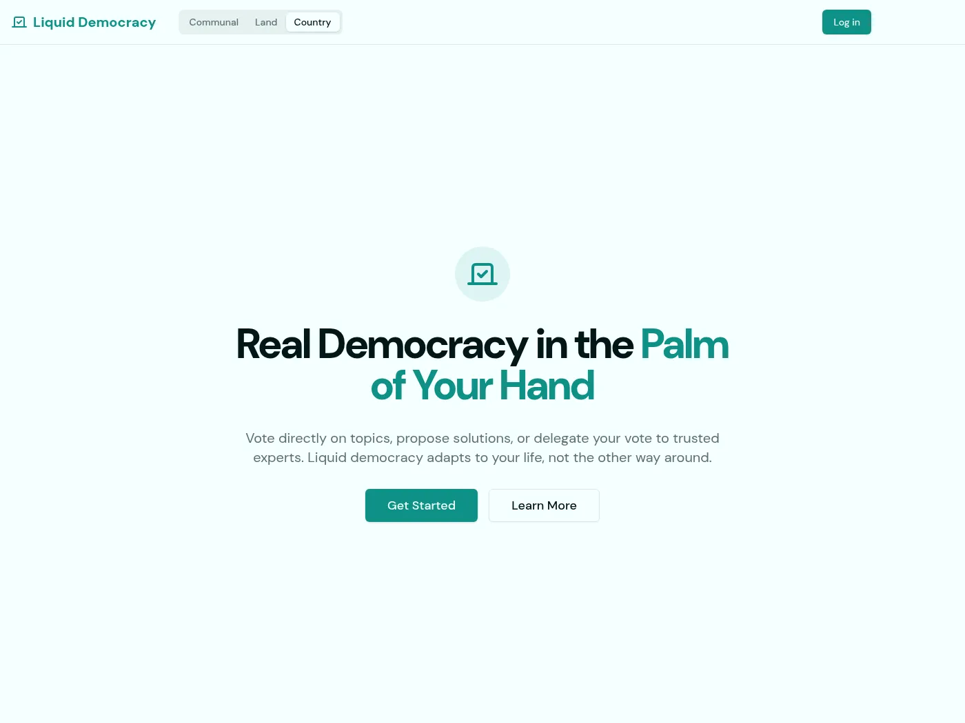 Liquid Democracy Hub