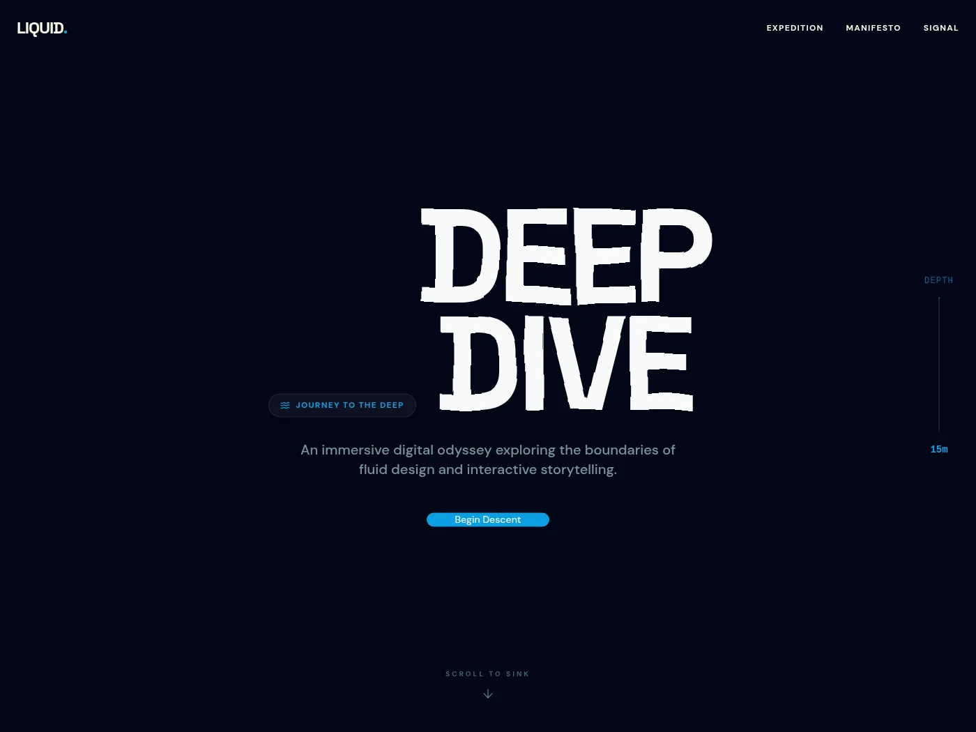 Liquid Portfolio Showcase