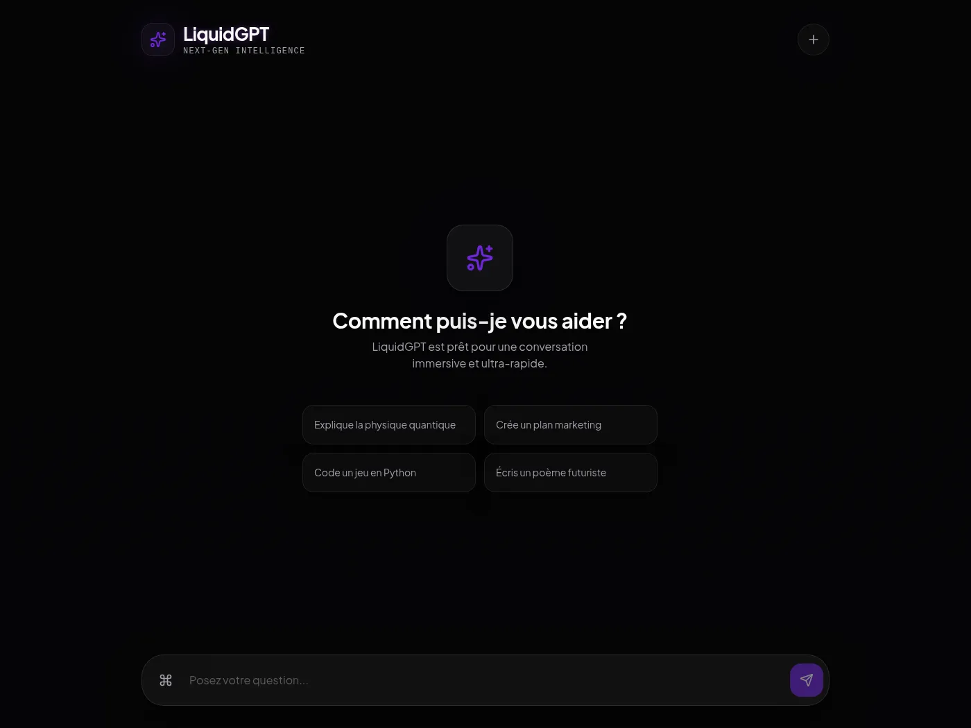 LiquidGlass GPT App