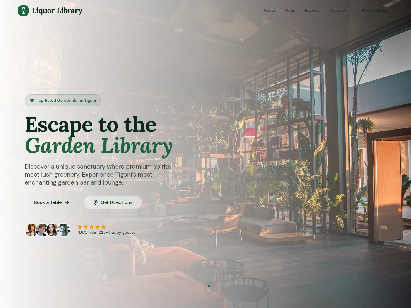 Liquor Library Website