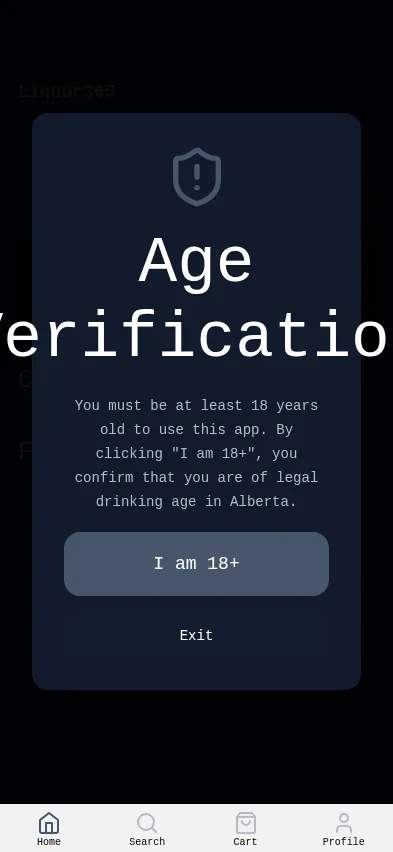 Liquor365 Store App