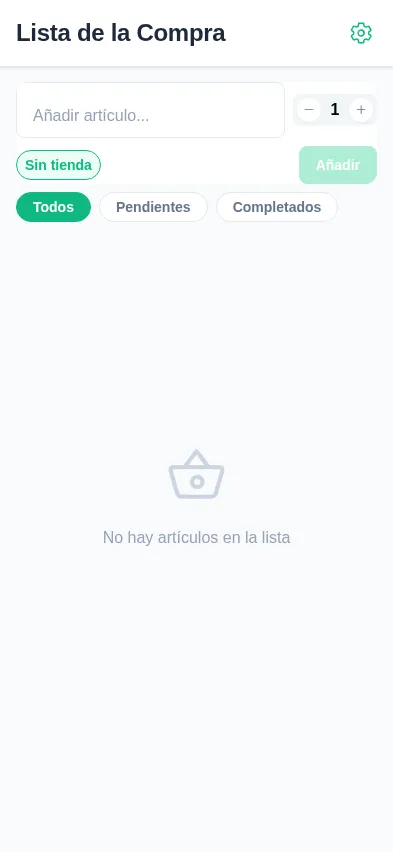 Lista de la Compra