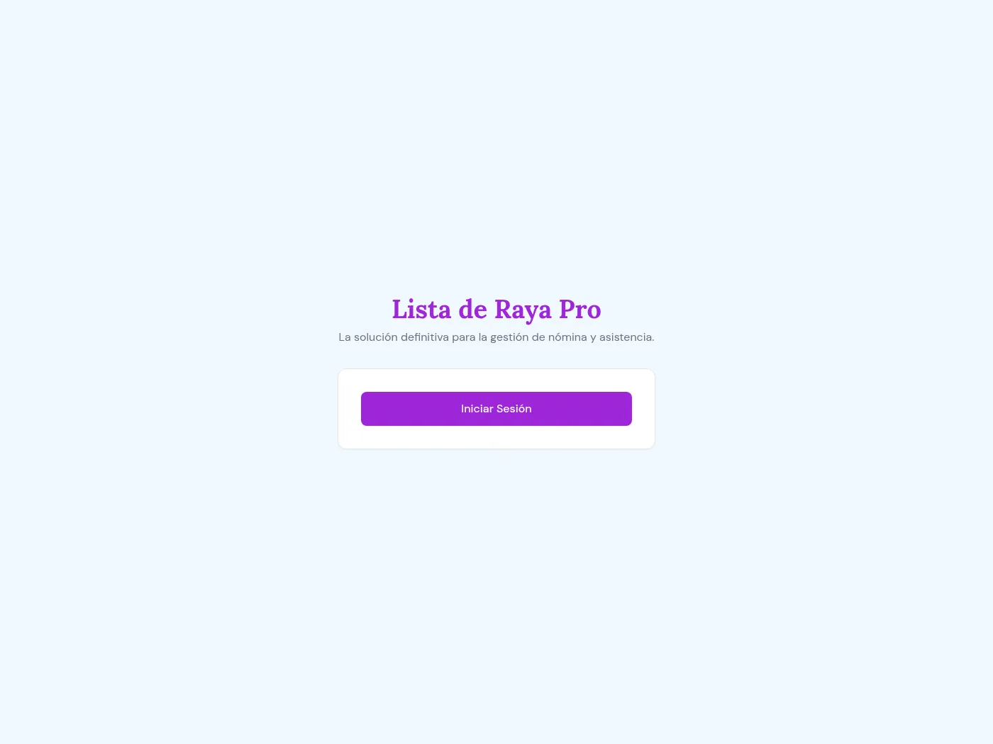Lista de Raya Pro