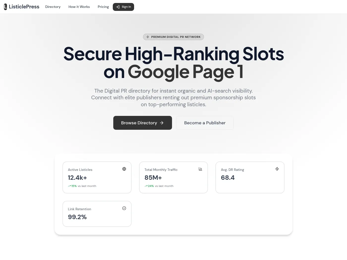 ListiclePress PR Directory