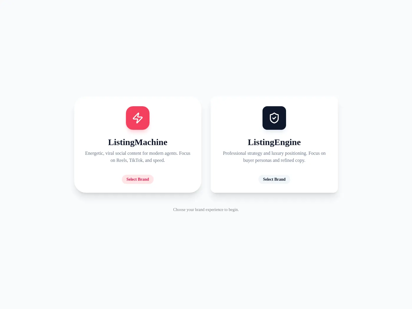 ListingMachine & Engine