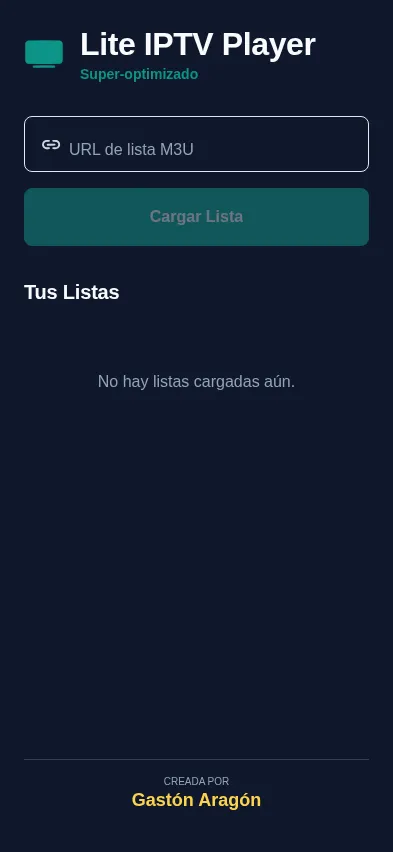 Lite IPTV Player